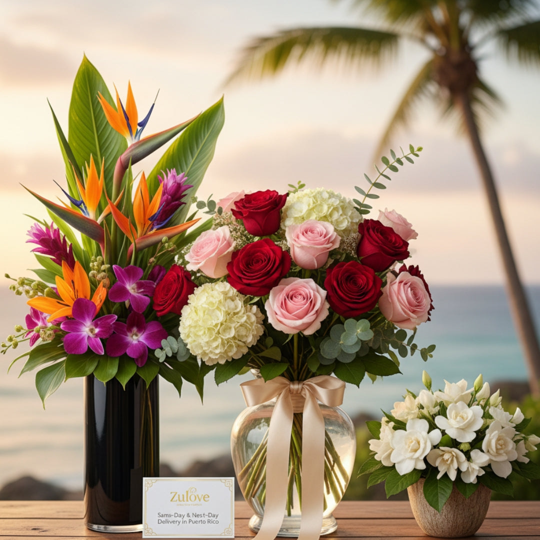 Flower Arrangements in Puerto Rico – Luxury Bouquets & Custom Gifts ...